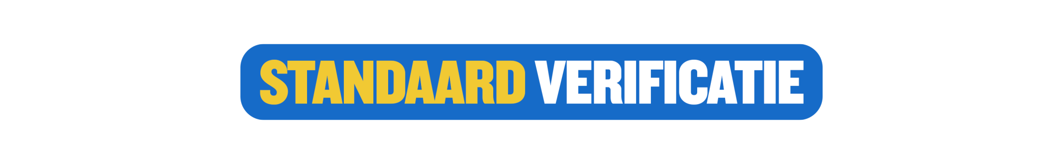 Handleiding standaard verificatie